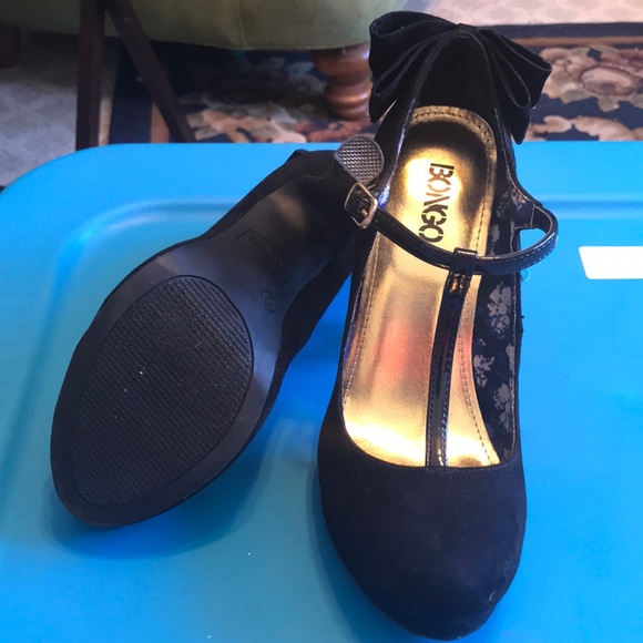 BONGO | Shoes | Black Bongo Heels | Poshmark